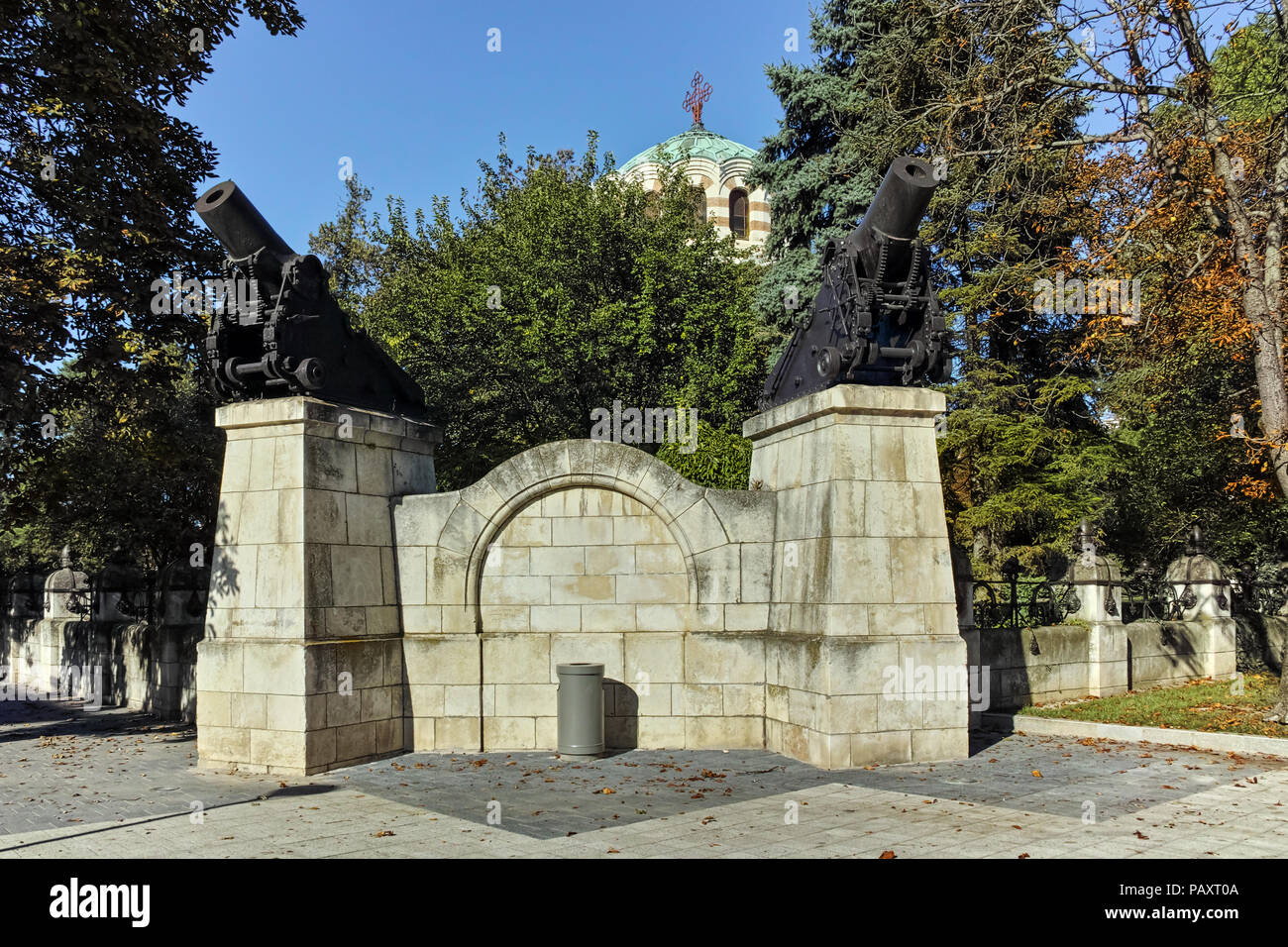 PLEVEN, BULGARIA - 20 SEPTEMBER 2015: St. George the Conqueror Chapel ...