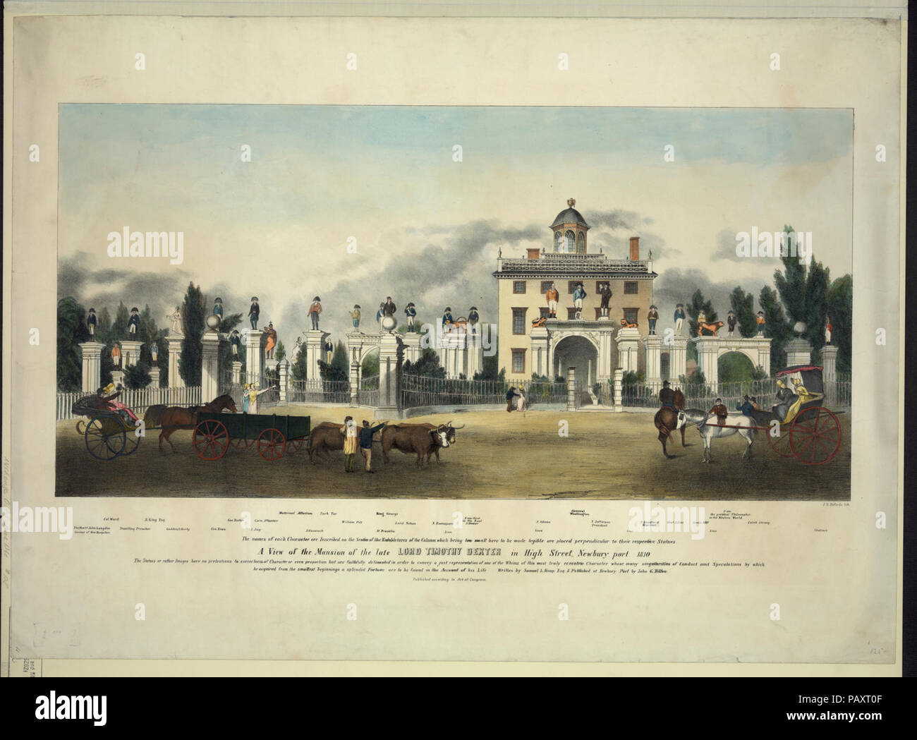 The timothy dexter mansion hi-res stock photography and images - Alamy