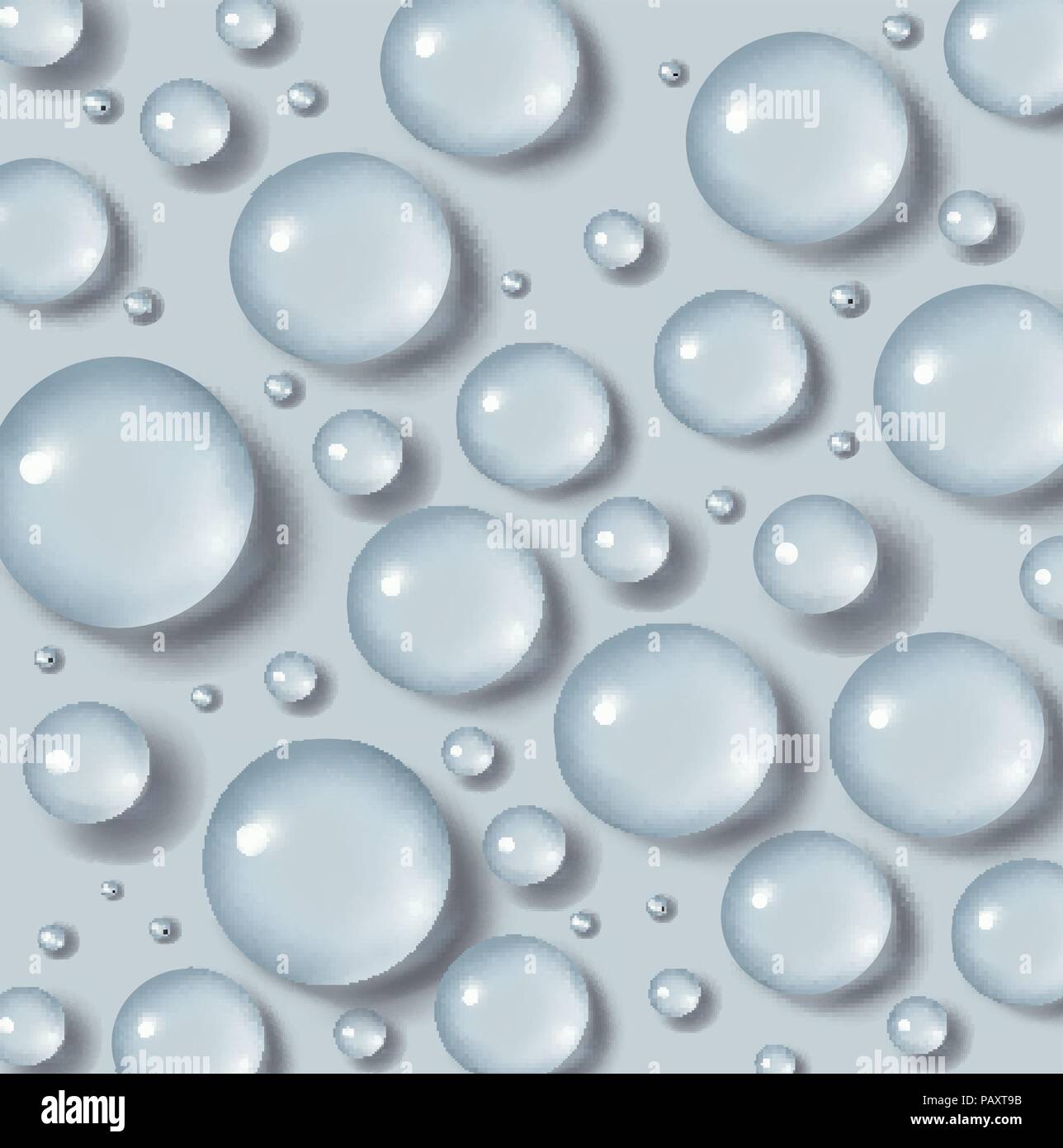 Drops of water vector illustration Stock Vector Image & Art - Alamy