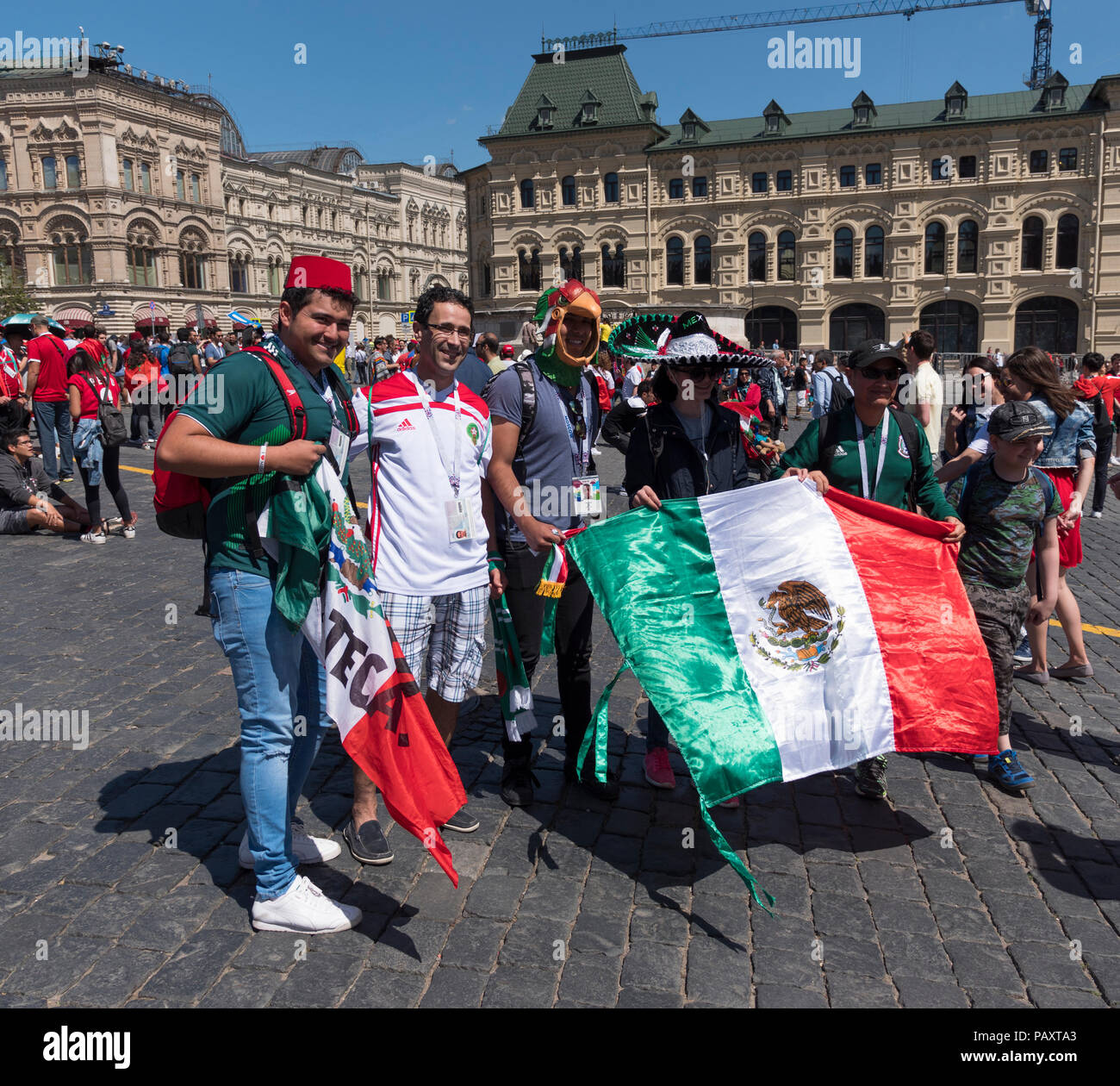 Mexico russia world cup flag hi-res stock photography and images - Alamy