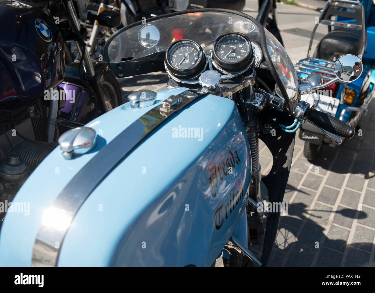 1967 Dresda Triton Stock Photo - Alamy