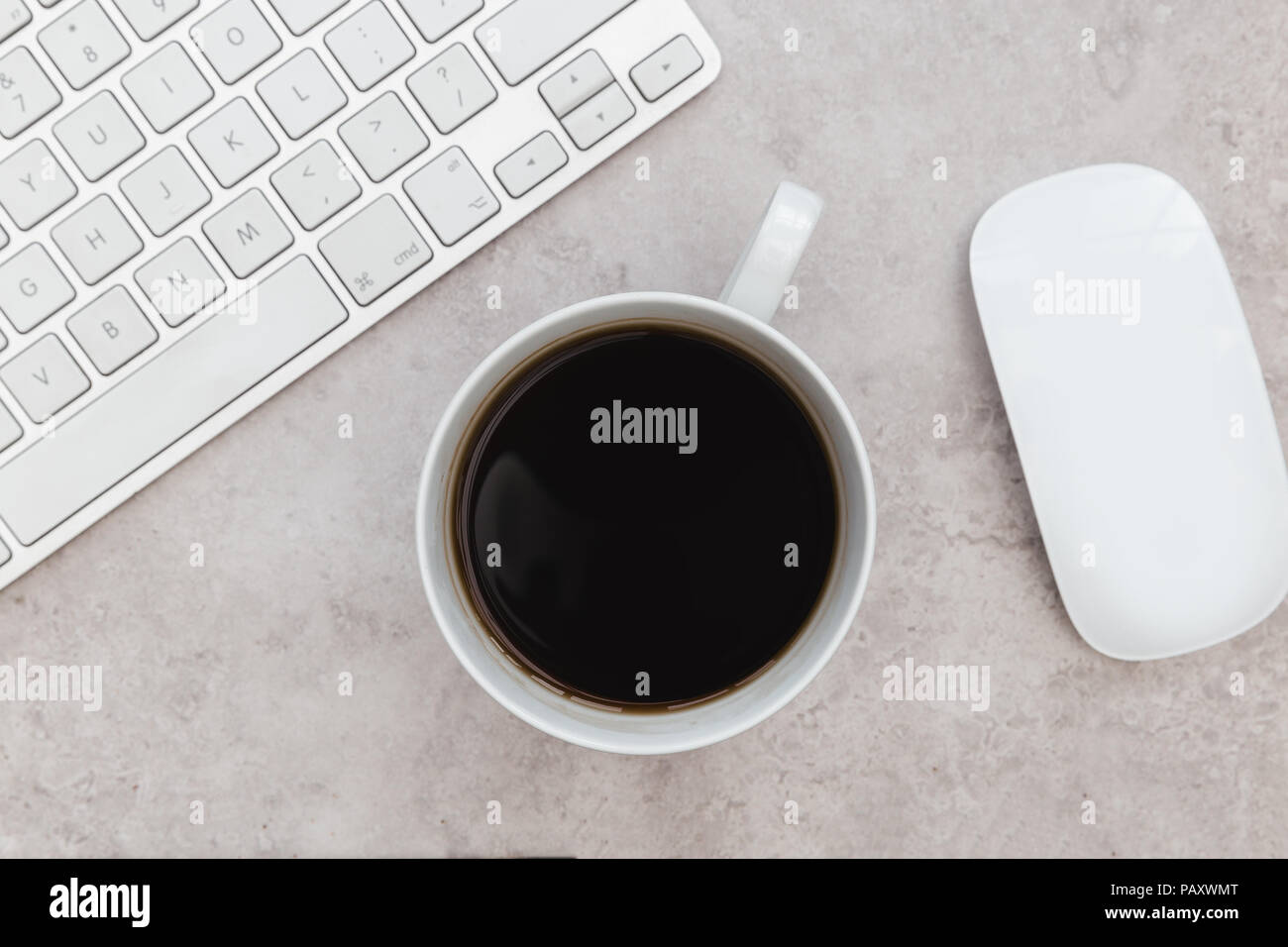 Computer mouse from above hi-res stock photography and images - Alamy