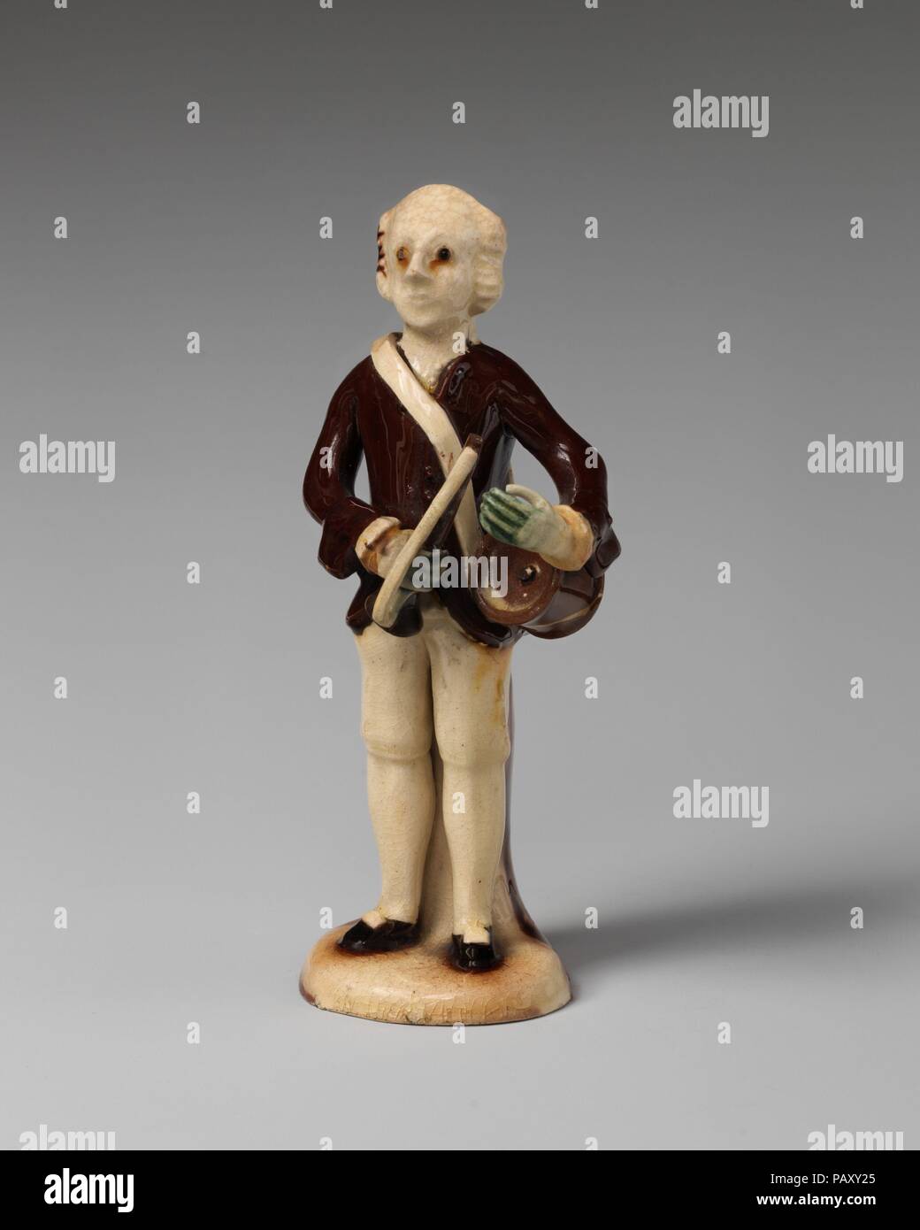 Bugler. Culture: British, Staffordshire. Dimensions: Height: 6 in. (15. ...