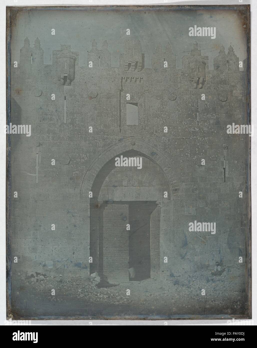 Atlit Syrie, Chapelle [Damascus Gate, Jerusalem]. Artist: Joseph ...