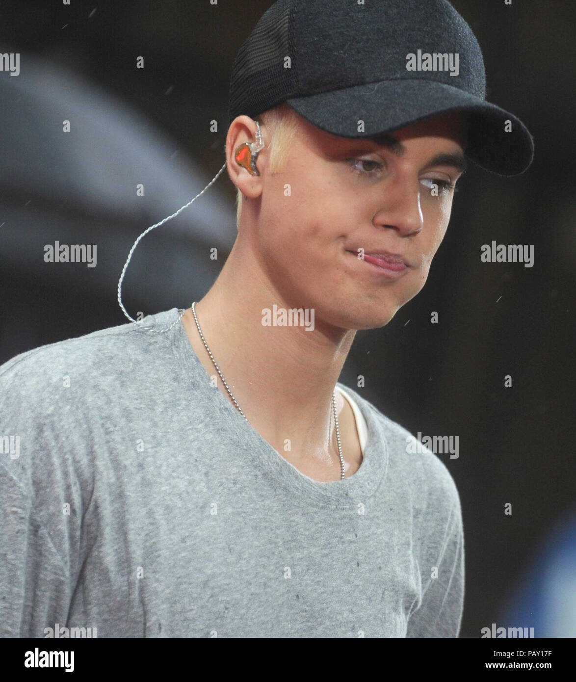 NEW YORK, NY - SEPTEMBER 10: Justin Beiber performs on NBC's 'Today'at ...