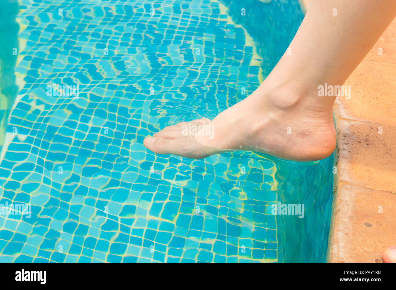 Finger Touching Water In Space High Resolution Stock Photography and ...