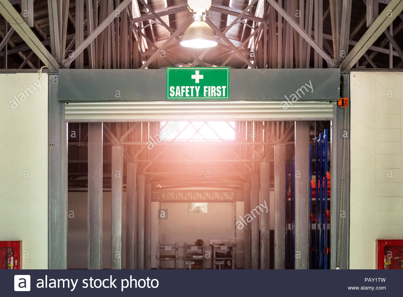 Safety First Sign Stock Photos & Safety First Sign Stock Images - Alamy