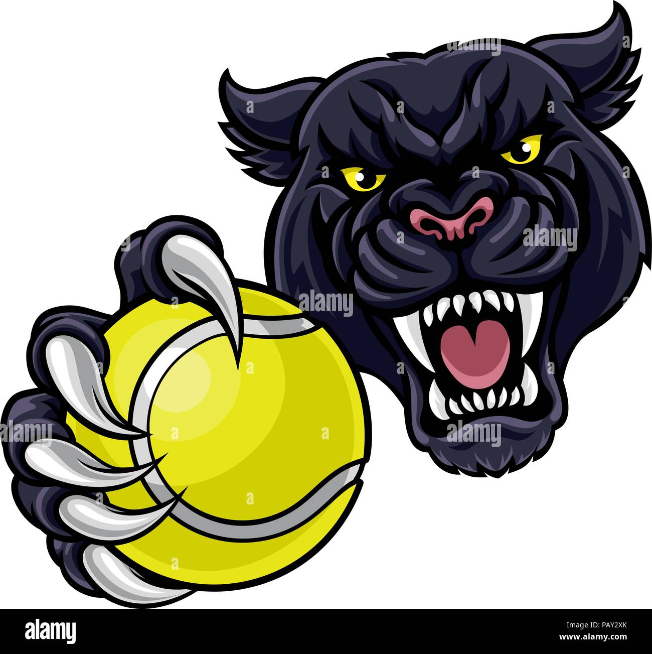 Tennis black background Cut Out Stock Images & Pictures - Alamy
