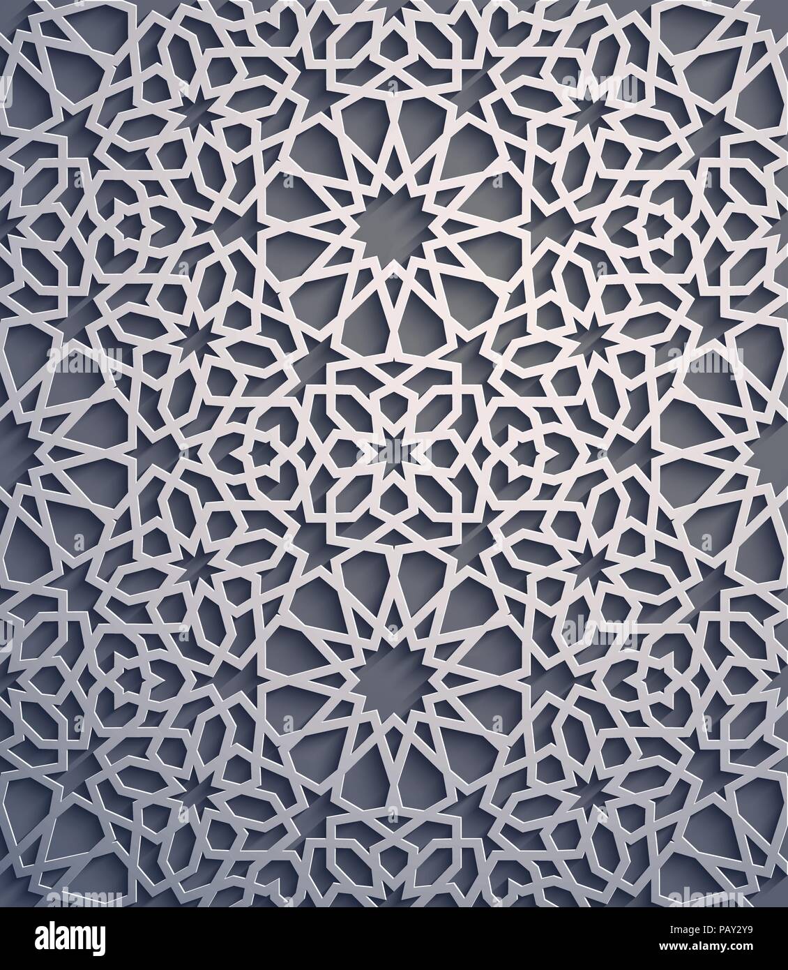 Purple background . Islamic ornament vector , persian motiff . 3d ...