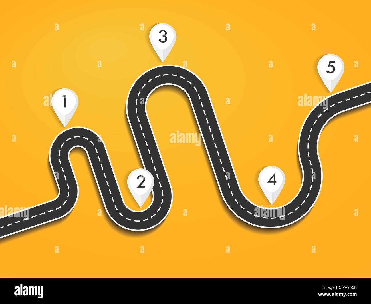 Highway frontage Stock Vector Images - Alamy