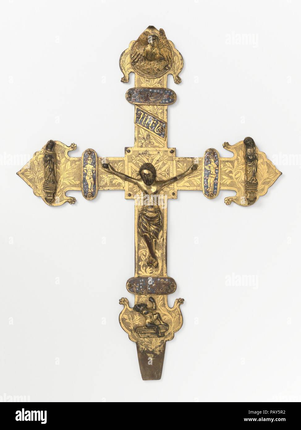 Processional Cross. Culture: Spanish. Dimensions: Overall: 24 1/8 x 18 ...