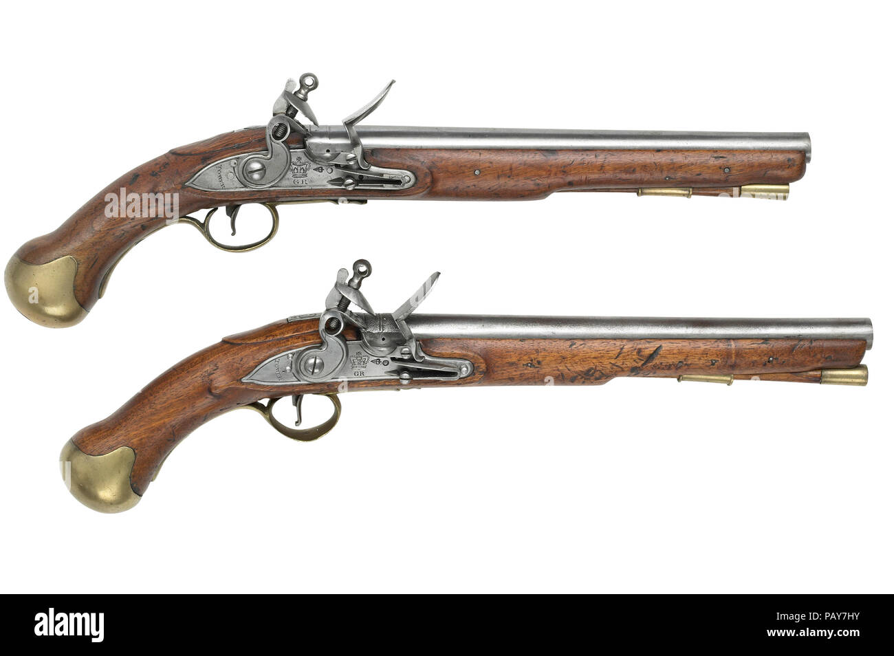 Flintlock military pistol hi-res stock photography and images - Alamy