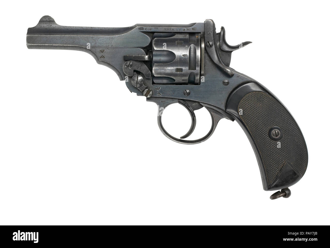 Webley revolver, Mk. IV Stock Photo - Alamy