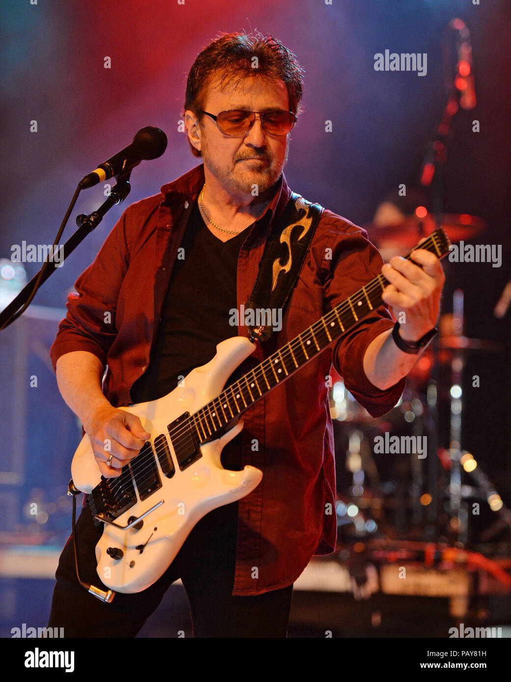 POMPANO BEACH, FL - AUGUST 15: Eric Bloom, Jules Radino and Donald ...