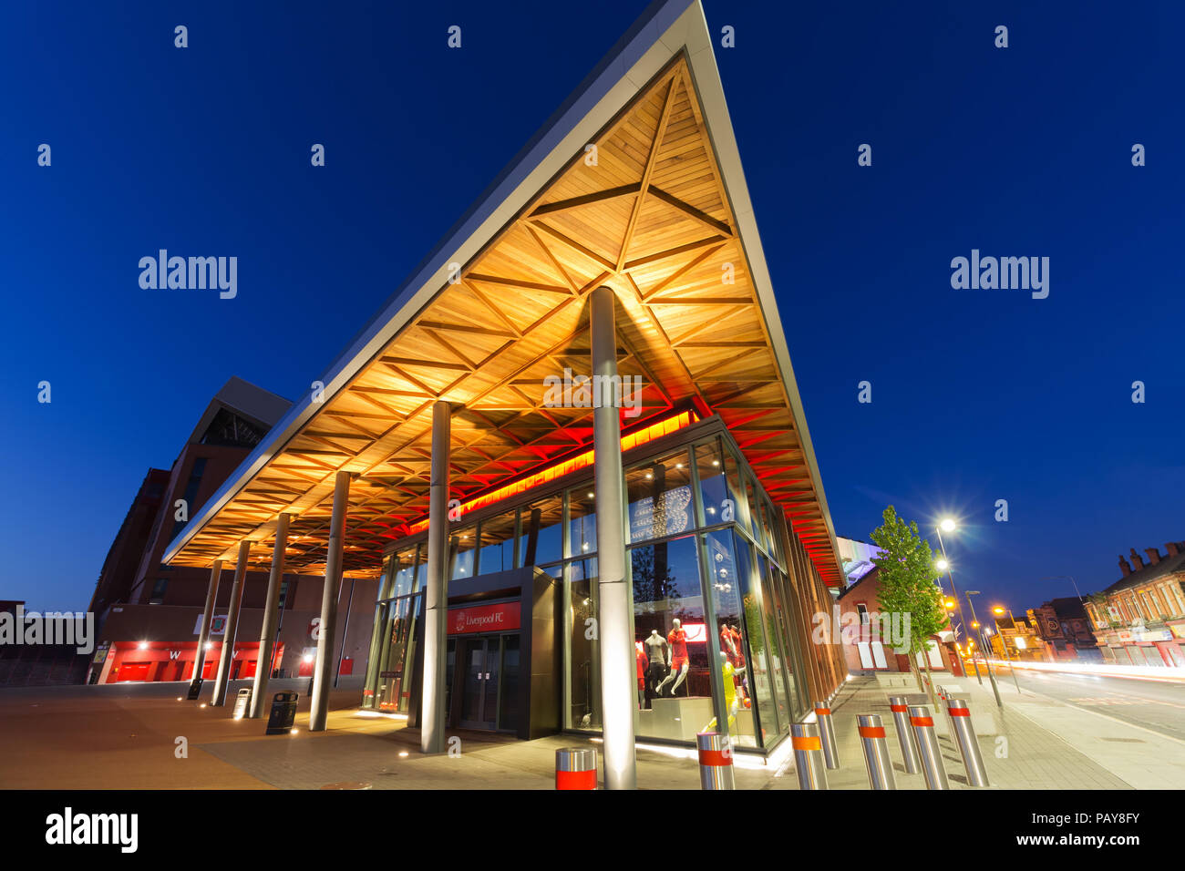 Liverpool Football Clubs stunning new mega store opened in 2018 forms ...