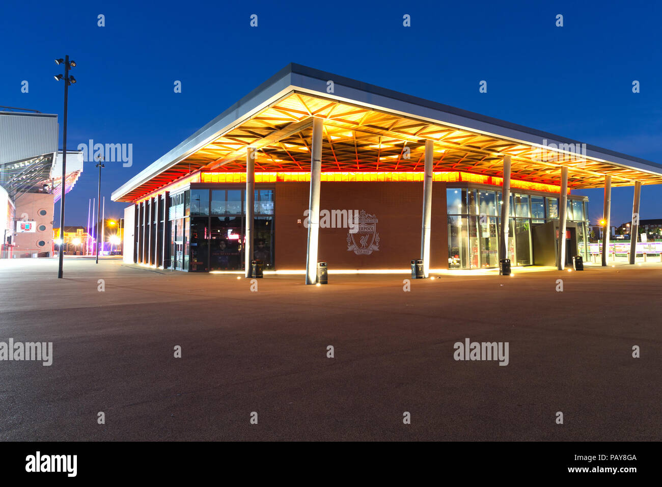 Liverpool Football Clubs stunning new mega store opened in 2018 forms ...