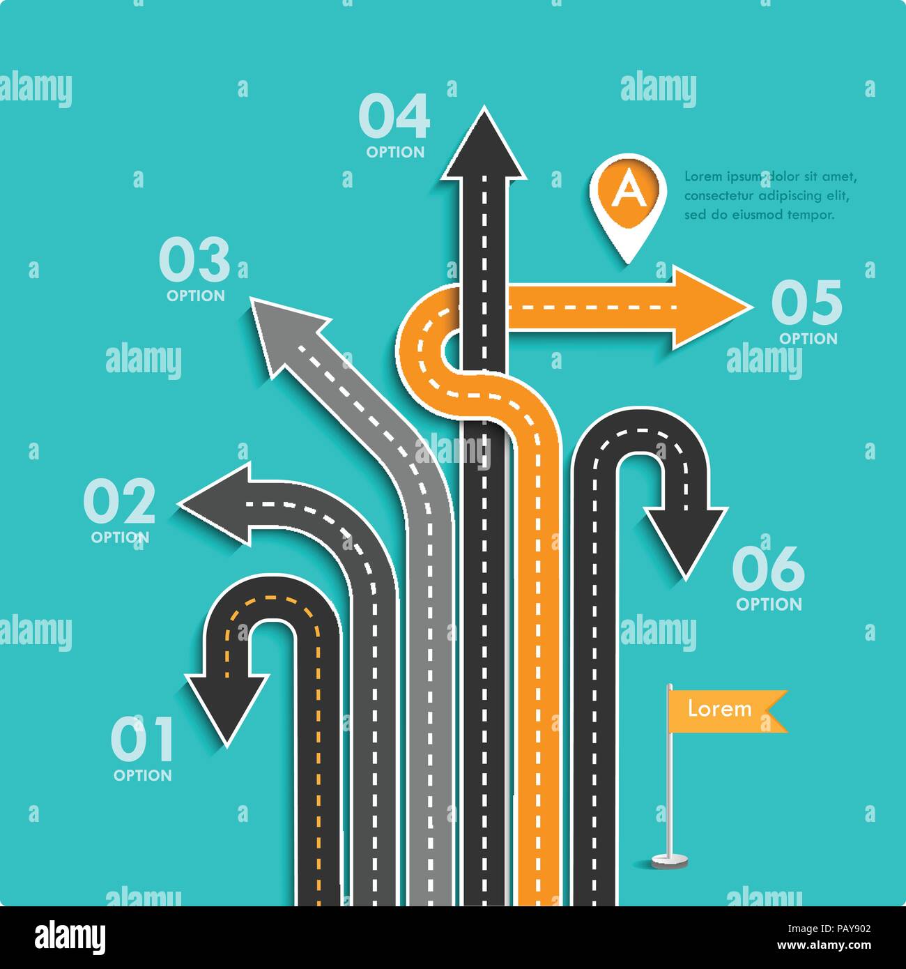 Business graph in form Stock Vector Images - Alamy