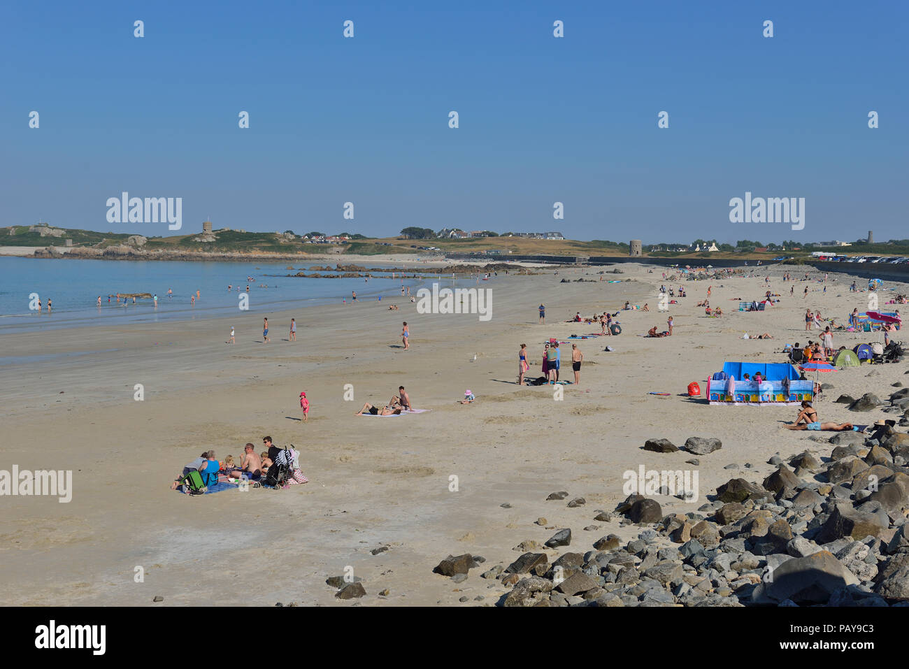 Guernsey beaches hi-res stock photography and images - Alamy