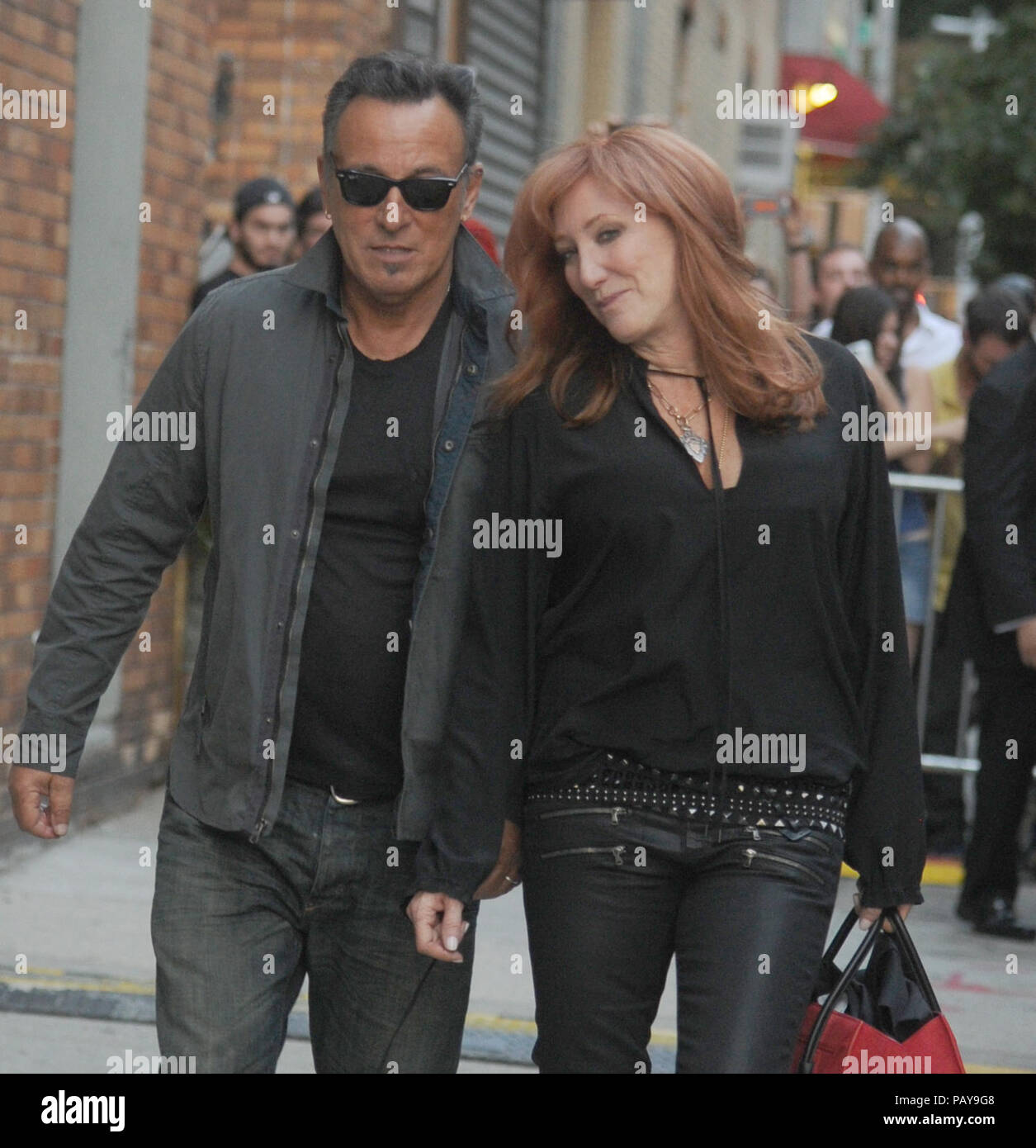 Bruce springsteen and wife patti scialfa hi-res stock photography and ...