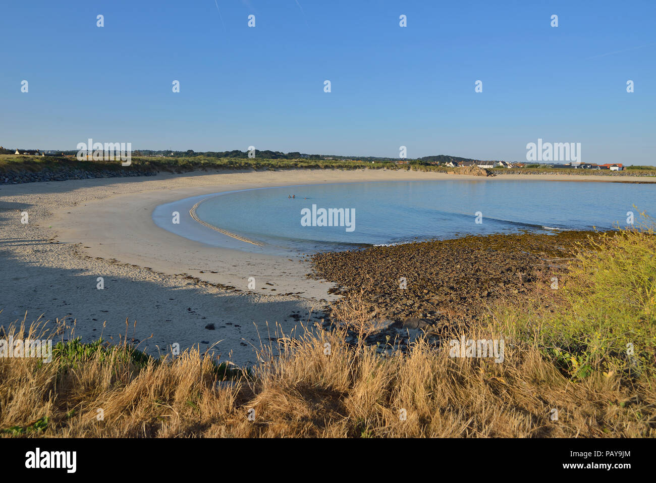 Port Soif Bay, Guernsey, Channel islands, British Islands Stock Photo ...