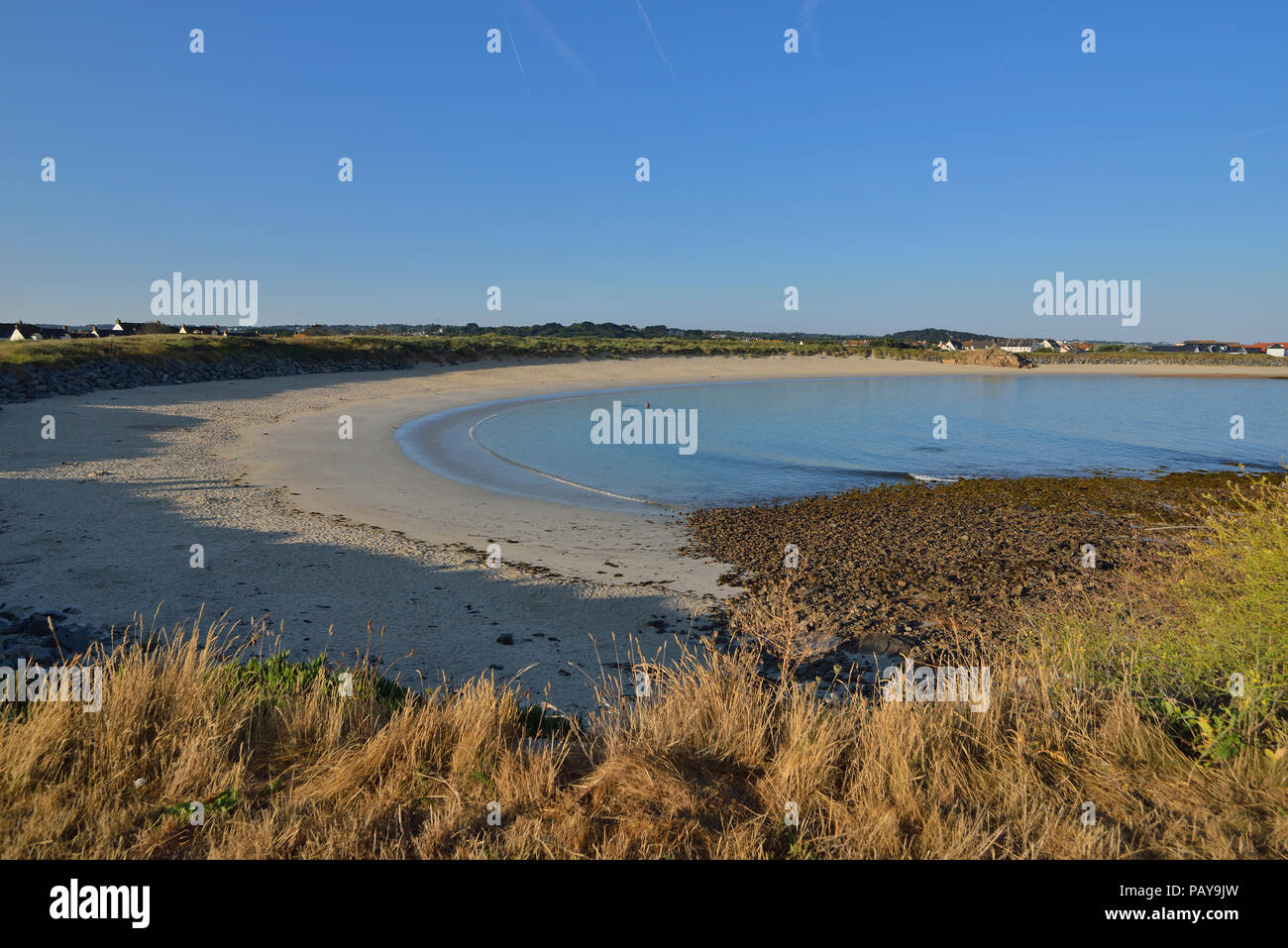 Guernsey scenic beach sea hi-res stock photography and images - Alamy