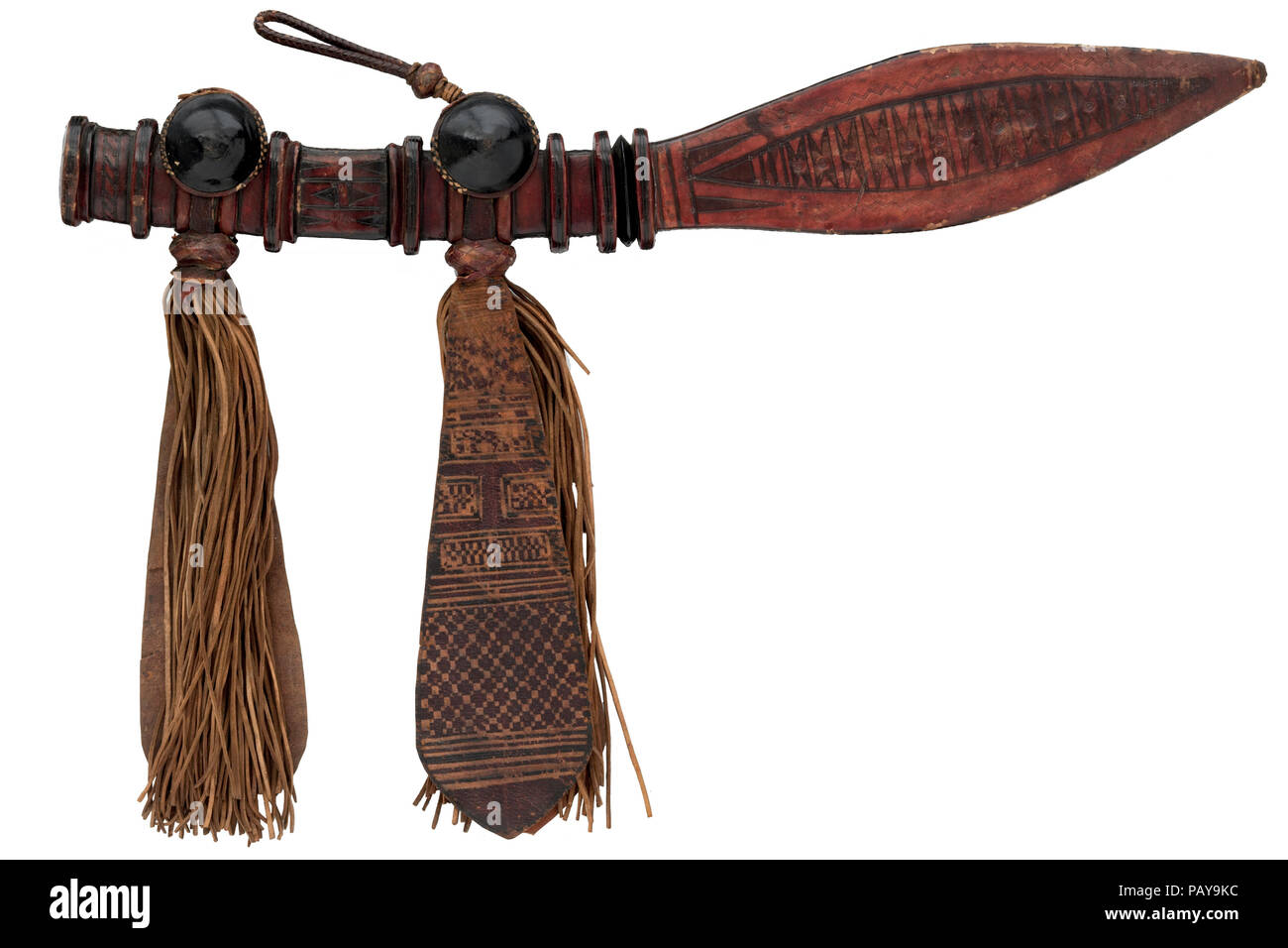 Sword and scabbard, African, Manding, mid 19th century Stock Photo - Alamy