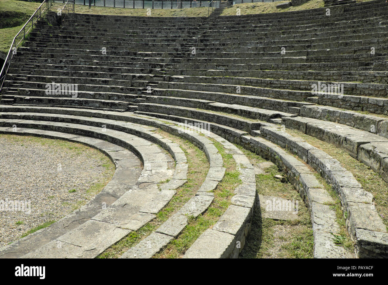 the roman theatre in frisole in tuscany italy Stock Photo - Alamy