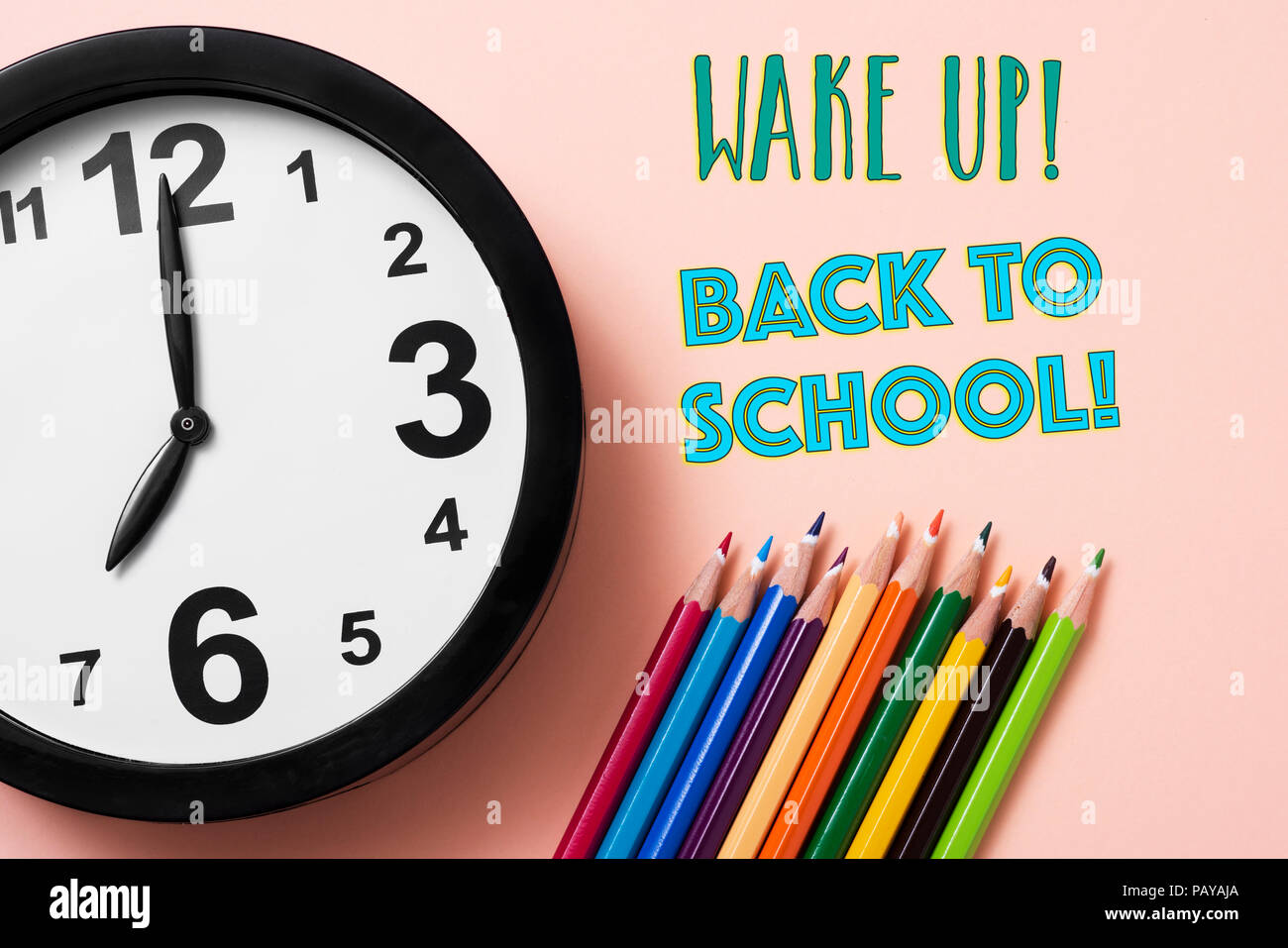 Coloured text the end hi-res stock photography and images - Alamy