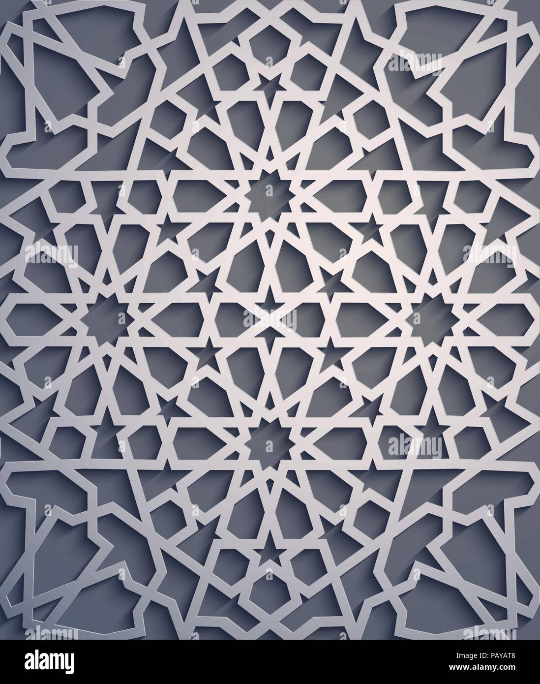 Purple background . Islamic ornament vector , persian motiff . 3d ...