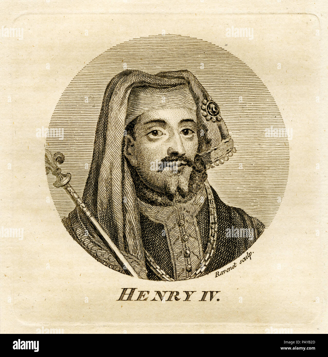 Portrait of Henry IV, British, 19th century Stock Photo - Alamy