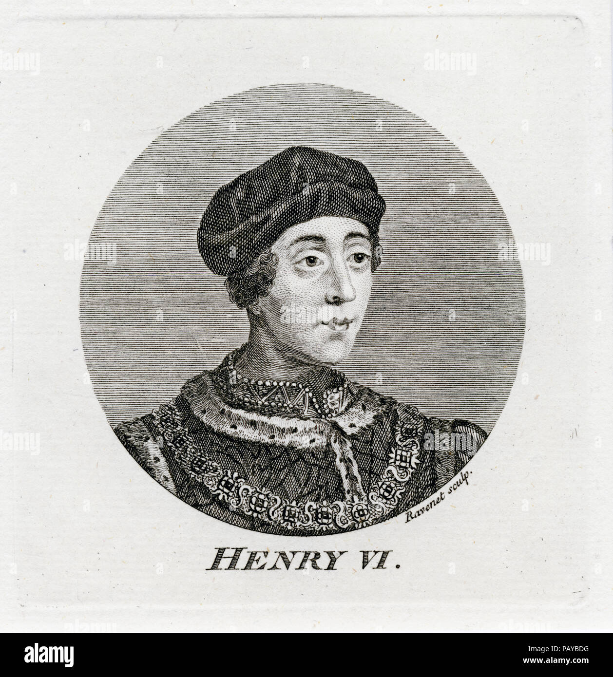 Portrait of Henry VI, British, 19th century Stock Photo - Alamy