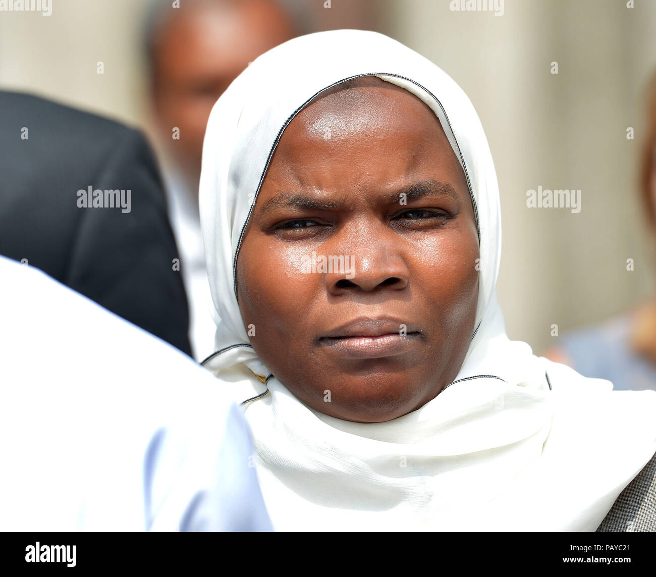 Hadiza bawa garba outside high court hi-res stock photography and ...