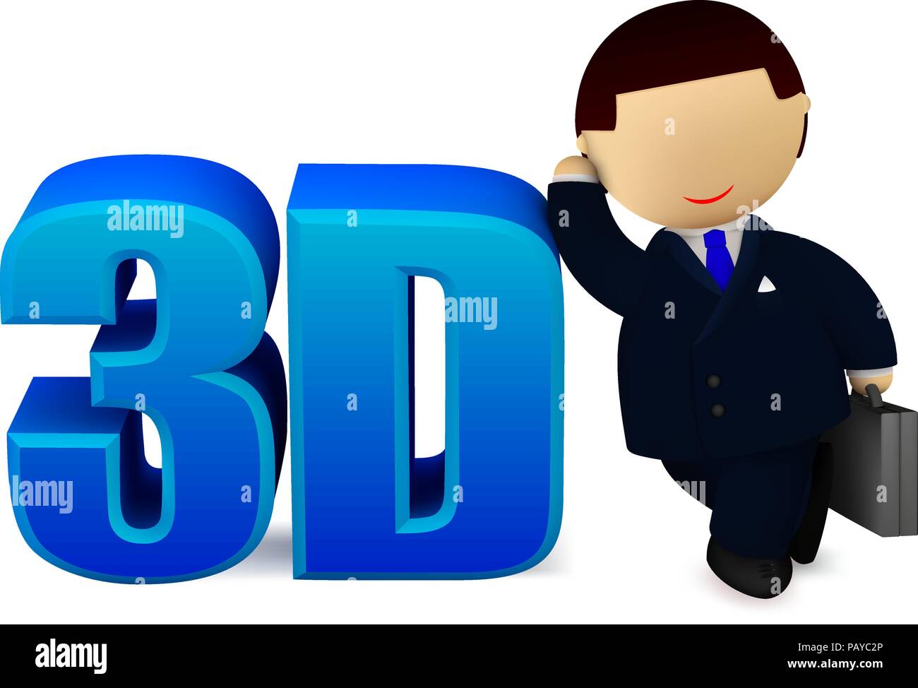 3d sign Stock Vector Images - Alamy