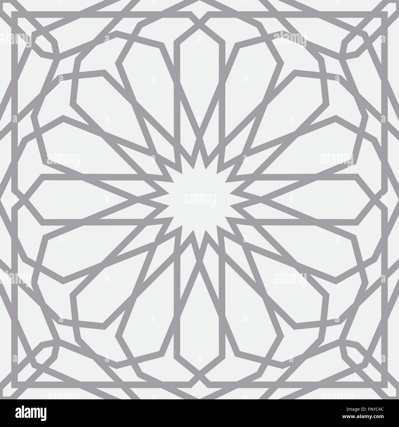 Islamic pattern . Seamless arabic geometric pattern, east ornament ...