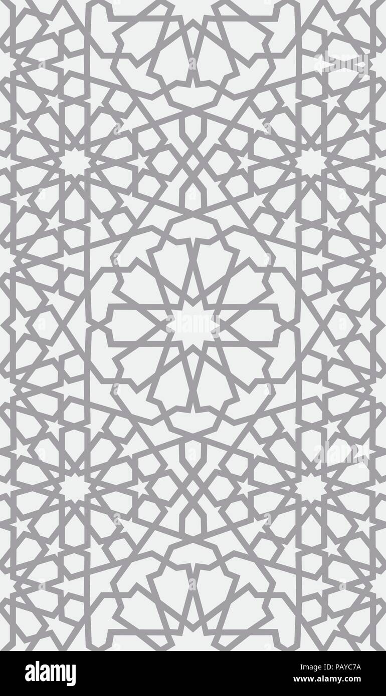 Islamic pattern . Seamless arabic geometric pattern, east ornament ...