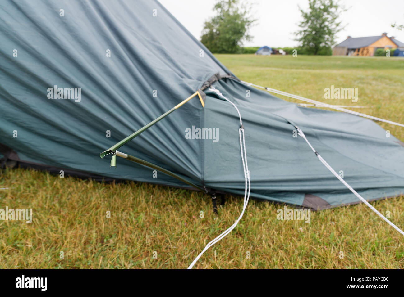 Broken tent hi-res stock photography and images - Alamy