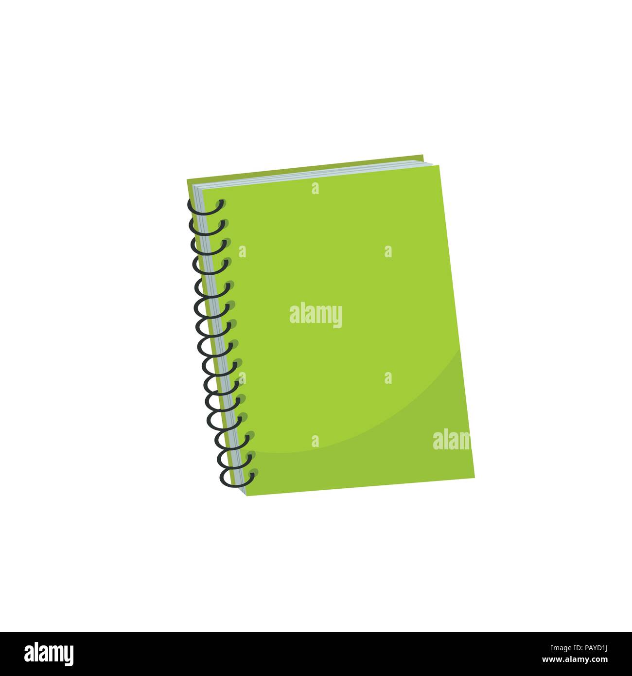 Sheet template notebook notepad Stock Vector Images - Alamy