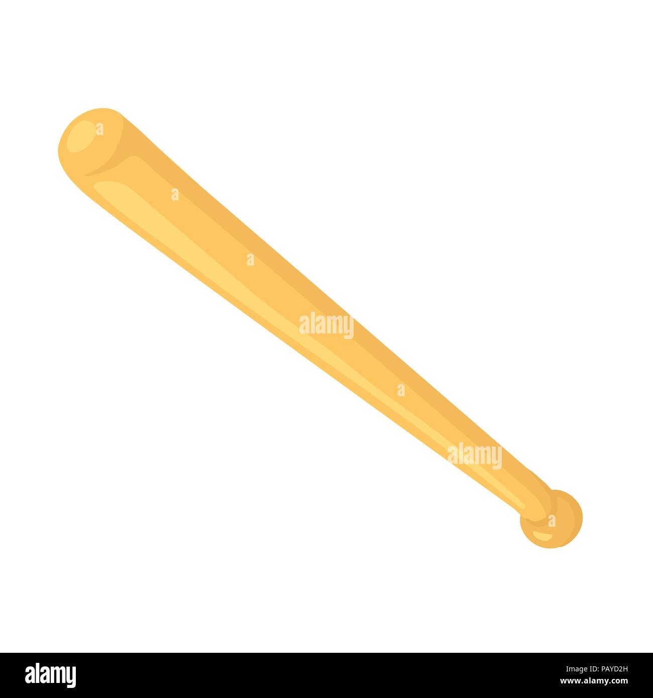 baseball bat isolated Stock Vector Image & Art - Alamy