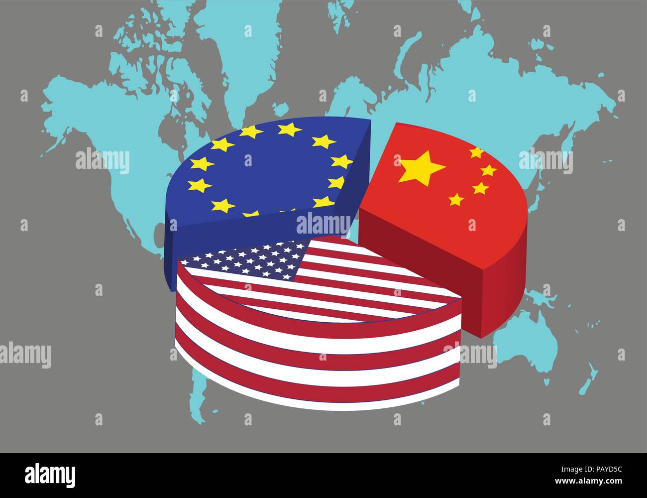 Map of powers hi-res stock photography and images - Alamy