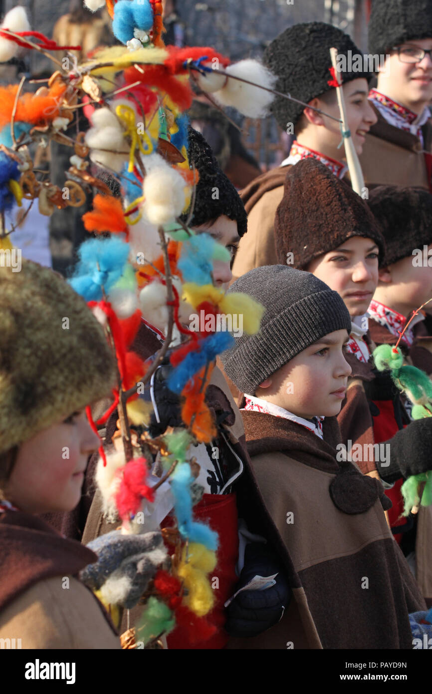 Survakari with traditional costumes performs ritual lightly pats the ...
