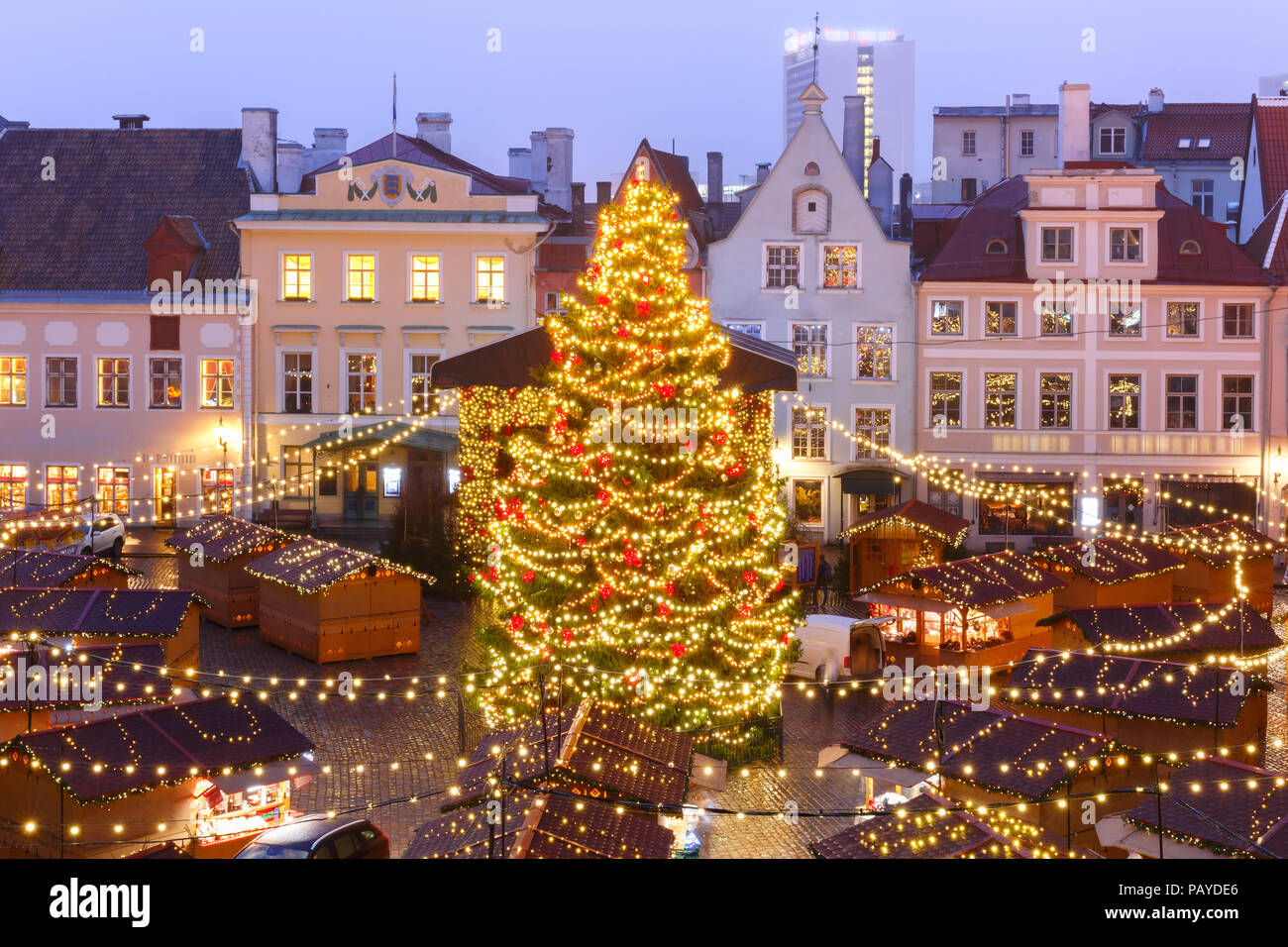 Tallinn christmas market hi-res stock photography and images - Alamy