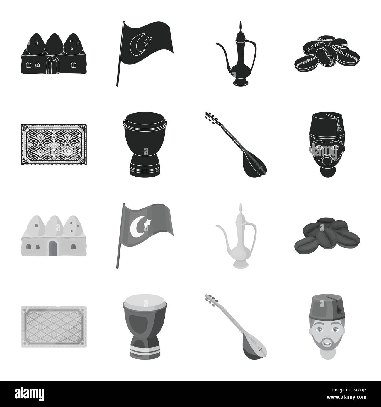 Saz vector Stock Vector Images - Alamy