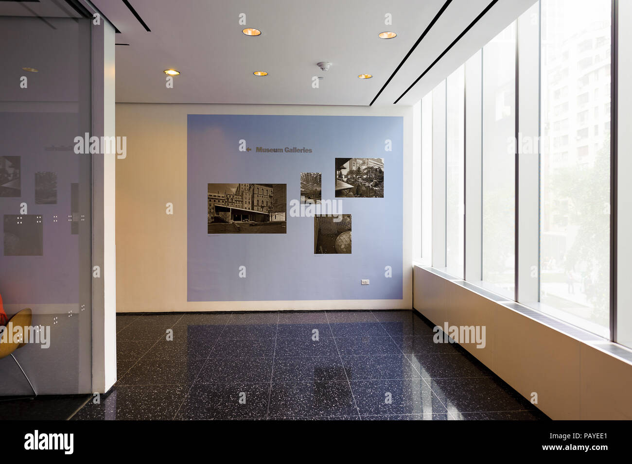 NEW YORK, USA - OCT 8, 2015: Interior of the Museum of Modern Art (MoMA ...