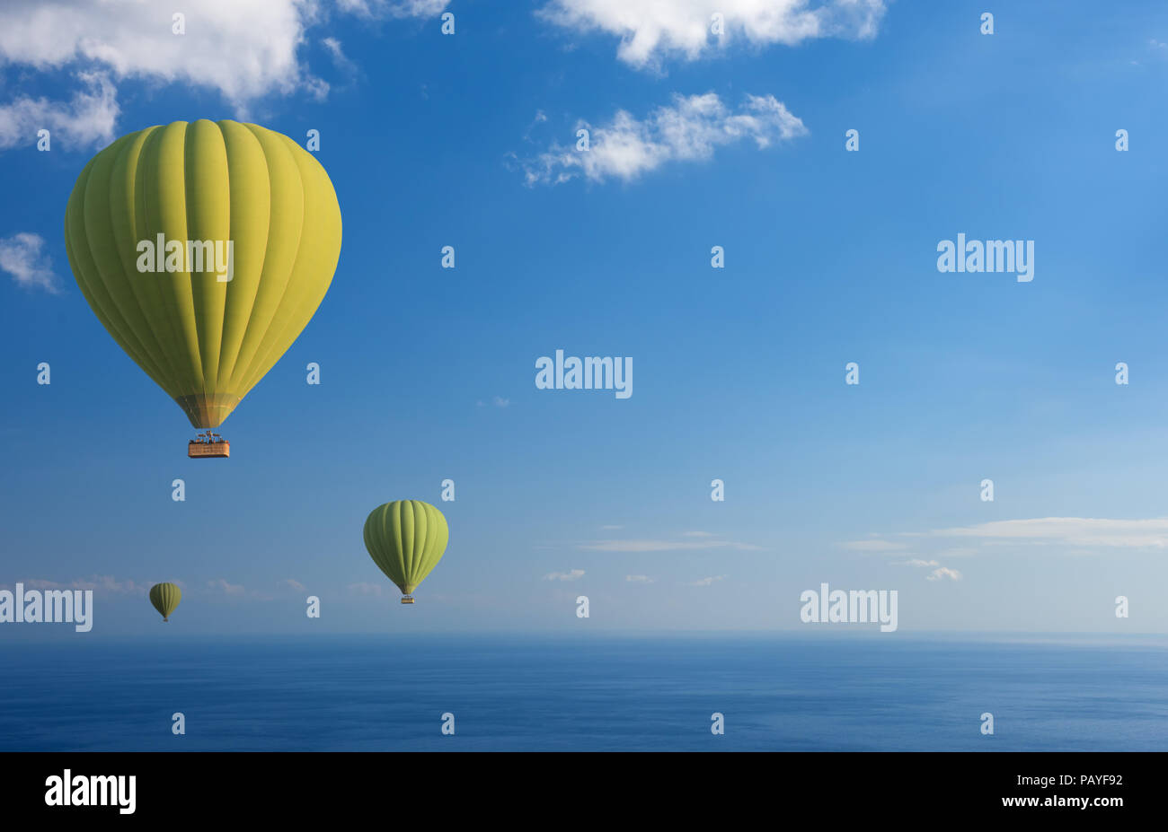 Hot air balloon clouds hi-res stock photography and images - Alamy