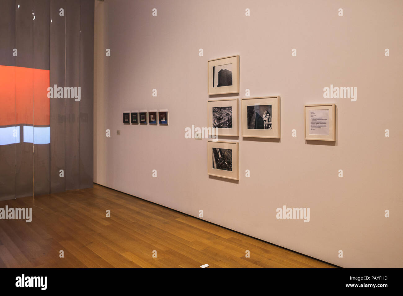NEW YORK, USA - OCT 8, 2015: Interior of the Museum of Modern Art (MoMA ...