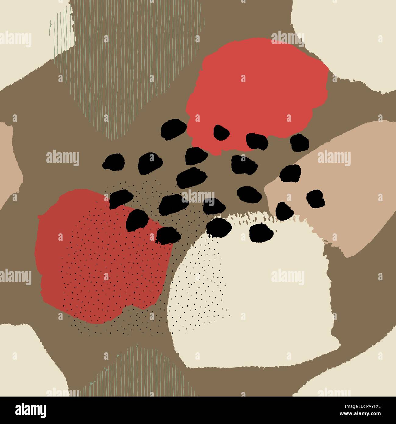 Abstract collage pattern Stock Vector Images - Alamy