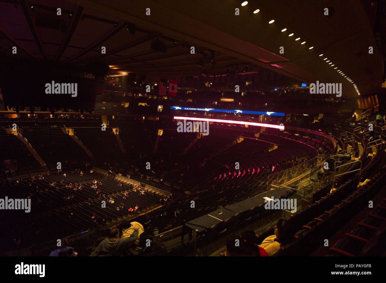 2017 Madison Square Garden Concert Seating Chart Section 225 At