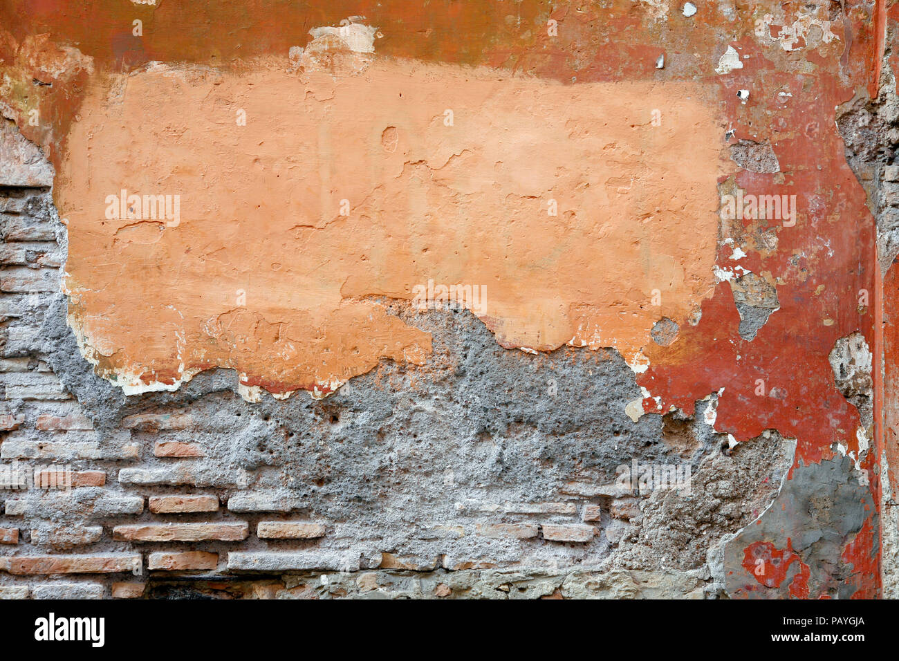 Background of anciant brick wall texture - Rome Italy Stock Photo - Alamy