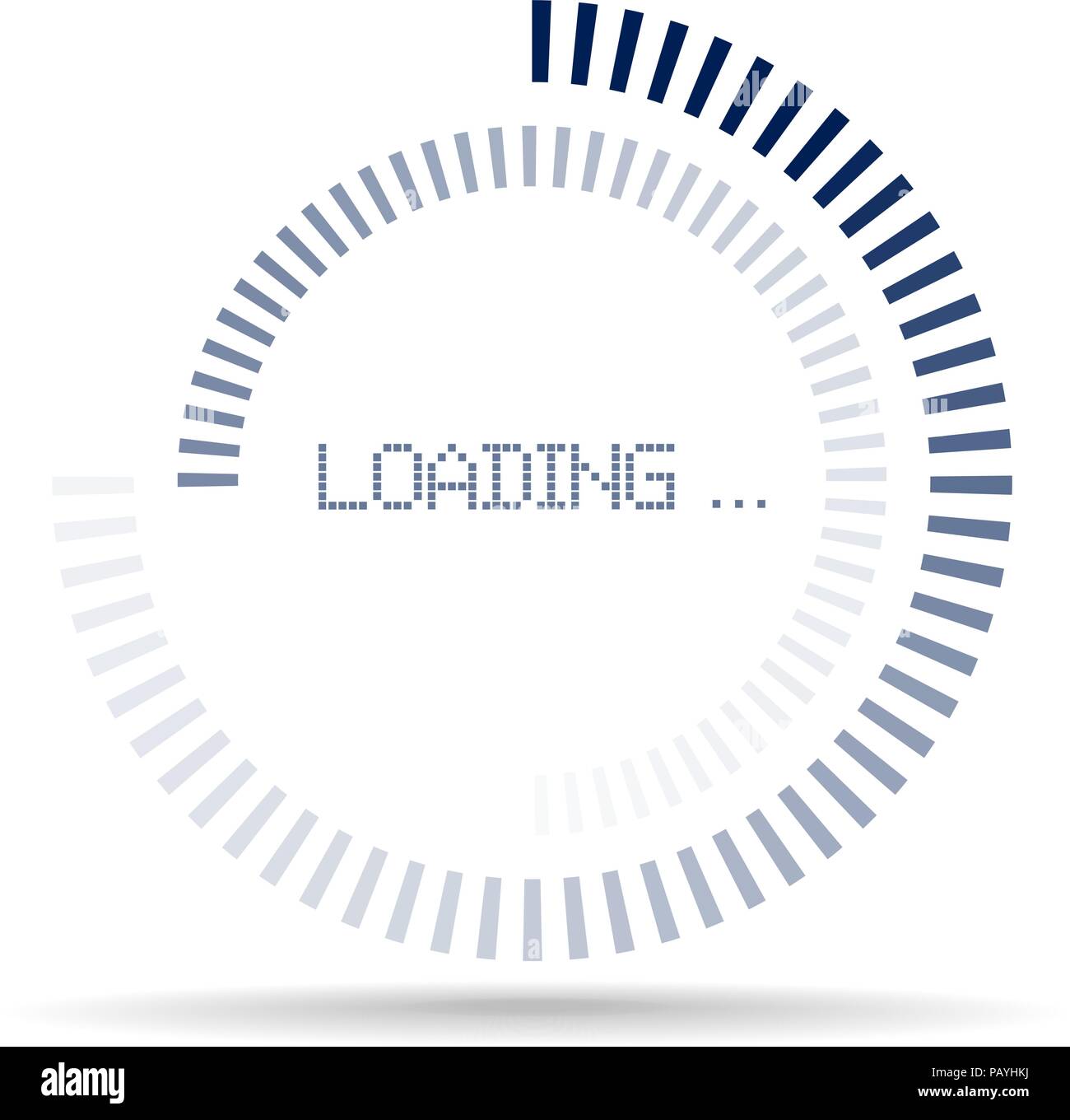 round progress bar with word LOADING Stock Vector Image & Art - Alamy round progress bar with word LOADING Stock Vector Image & Art - Alamy