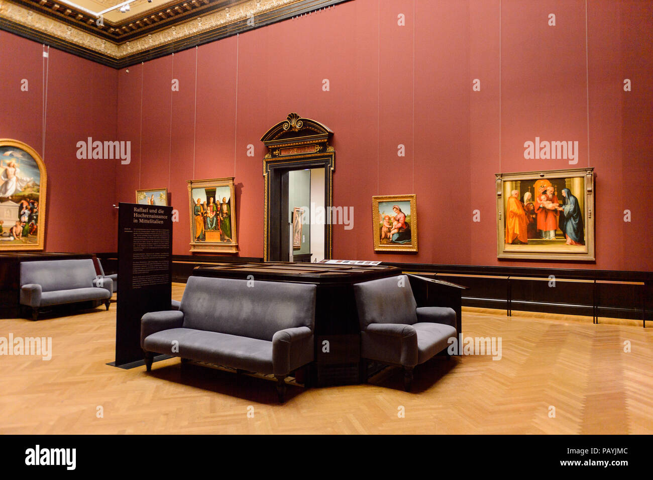 VIENNA, AUSTRIA - NOV 17, 2015: Gallery of the Kunsthistorisches Museum ...